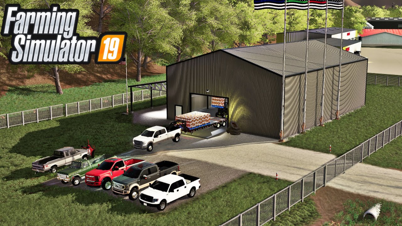 HOT SHOT TRUCKING! DELIVERING FORD CHIPS! 2 DAY DRIVE?! (Roleplay) FS19 ...