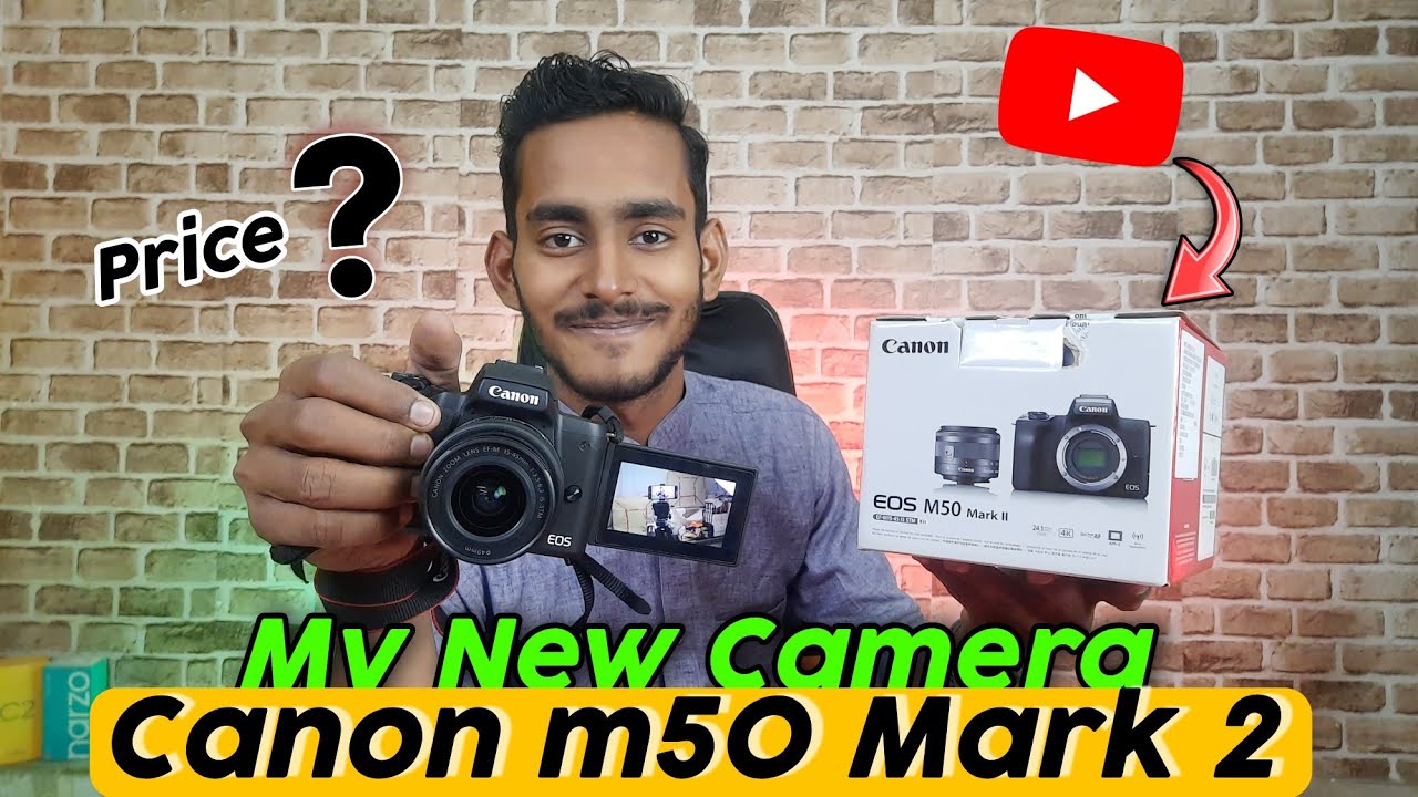 Canon m50 Mark 2 !! my New Camera Unboxing & review !! 2023 upgrade - YouTube