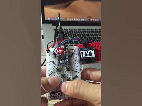 Arduboy homemade - Pro Micro w/ i2c display - YouTube