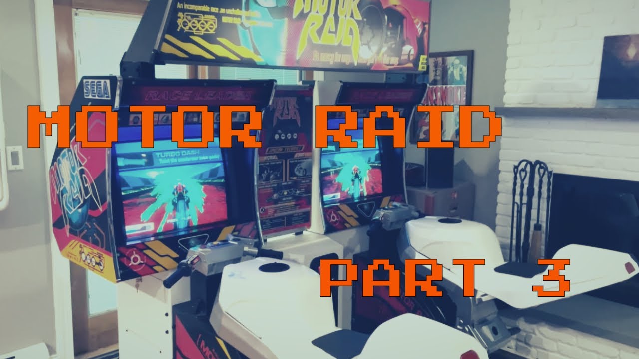 Sega Motor Raid Arcade Restore Part 3 - Bikes and Assembly - YouTube