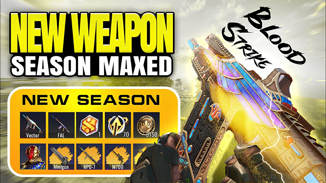 BLOOD STRIKE NEW VAL GAMEPLAY + VECTOR SKIN (MAX BATTLE PASS) MAX ...