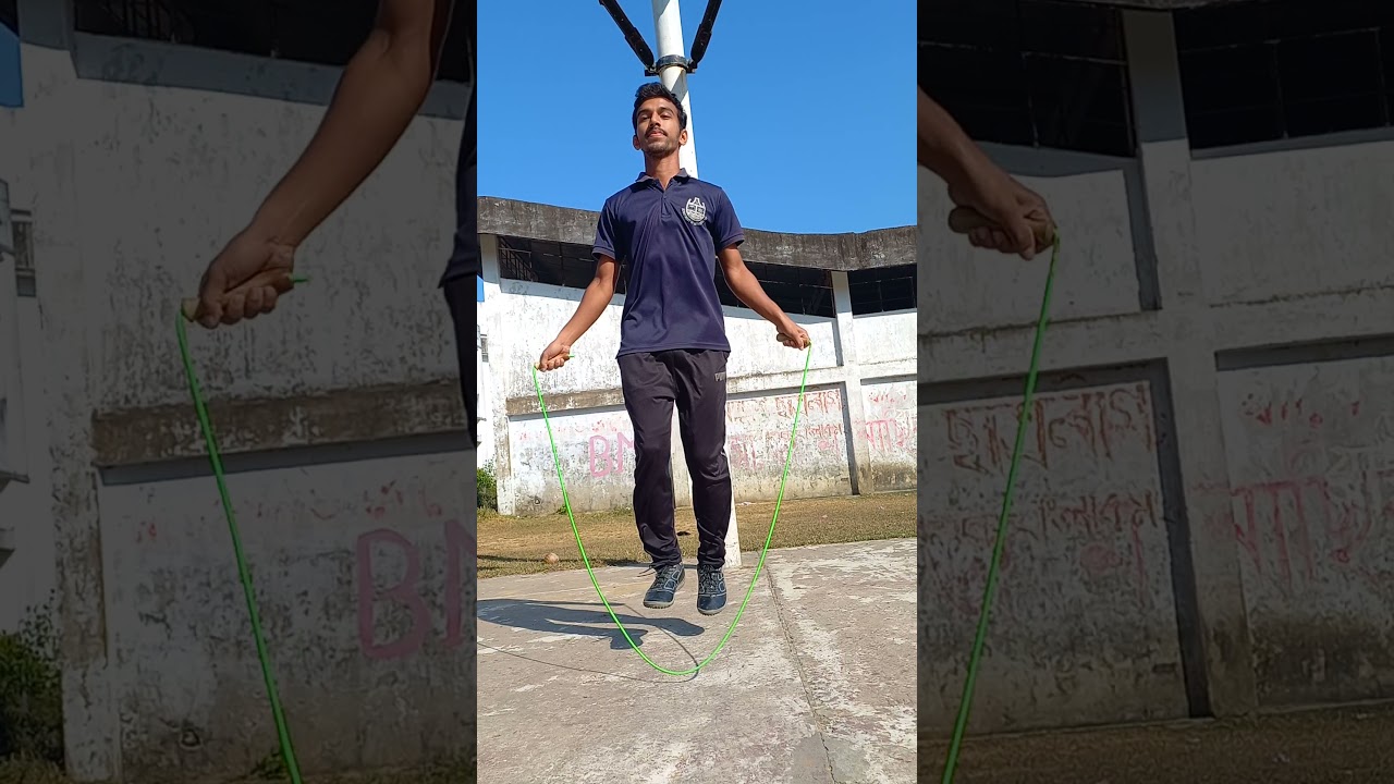 jump rope criss cross leg #short - YouTube