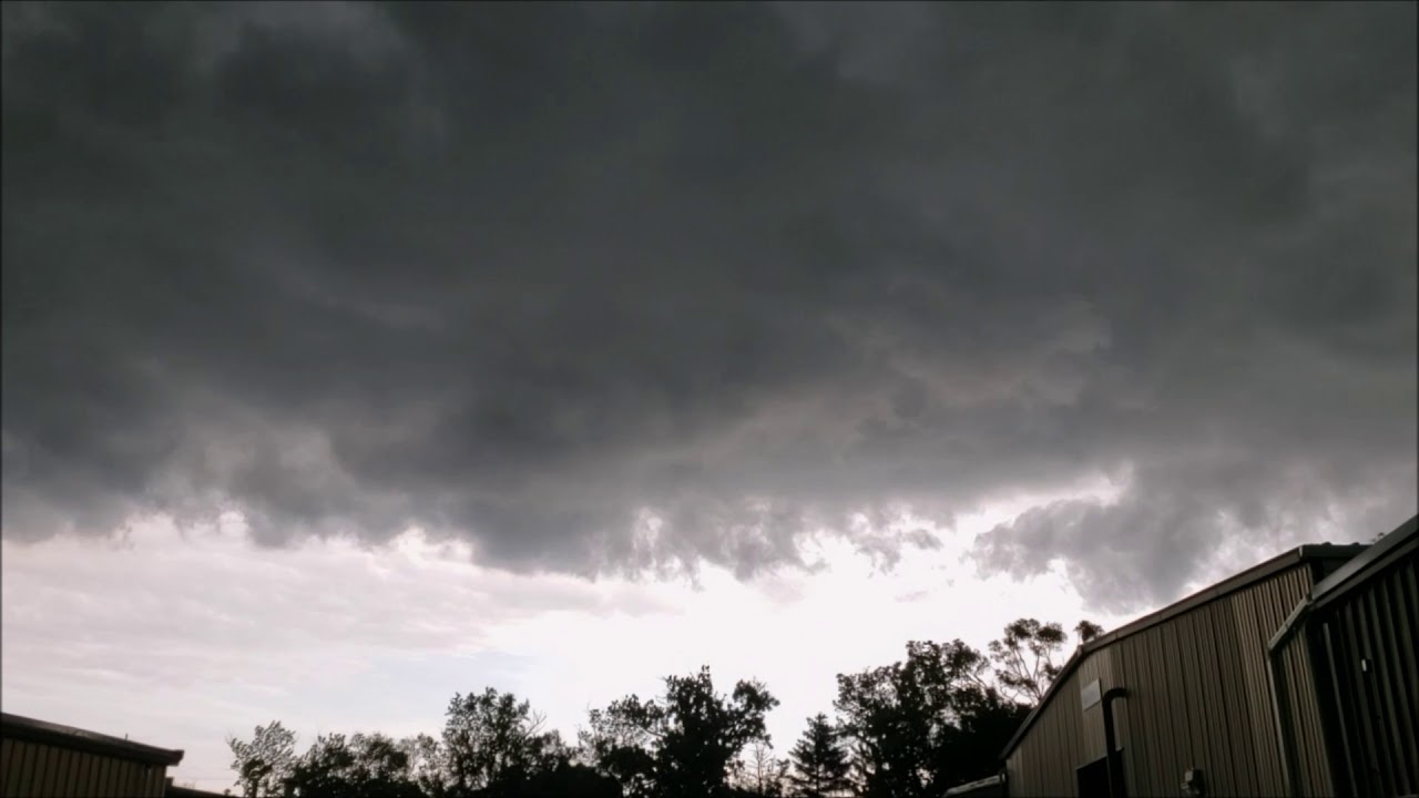 Rotating Updraft -- 6-27-19 -- Gurnee, IL - YouTube