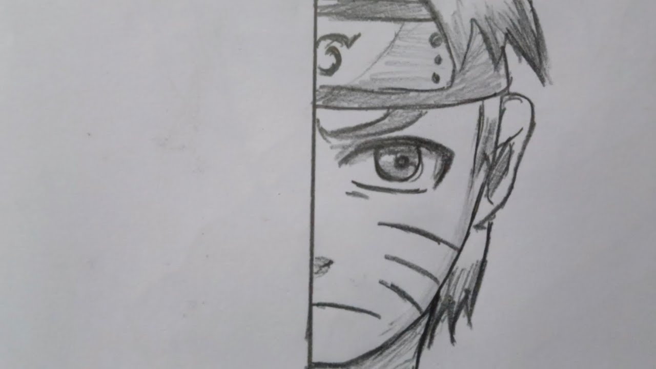 how to draw Naruto Uzumaki step by step |Easy Naruto Drawing | Easy ...