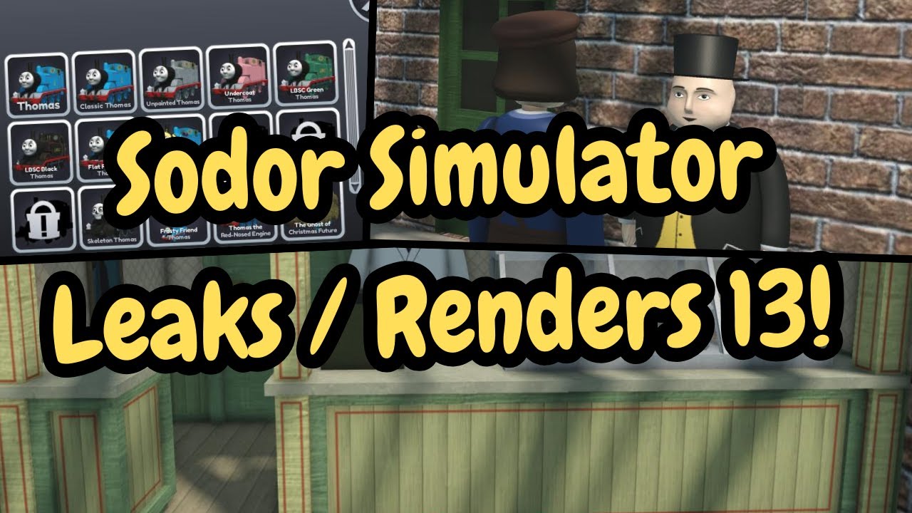 Sodor Simulator Leaks / Renders 13! - YouTube