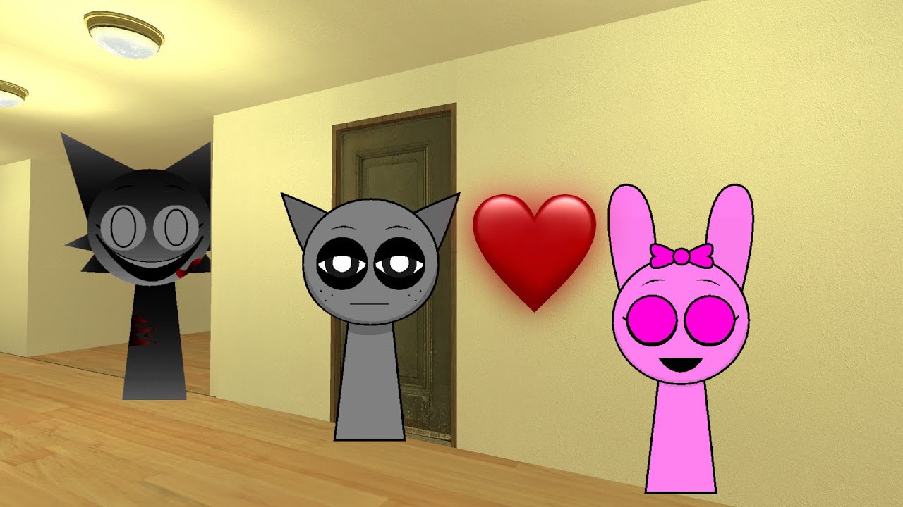 Sprunki Pinki Loves Gray But Mad Wenda doesn't Agree With That ...