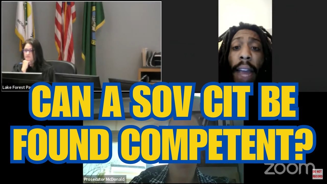 Judge Sends Sov Cit For A Competence Hearing! - YouTube