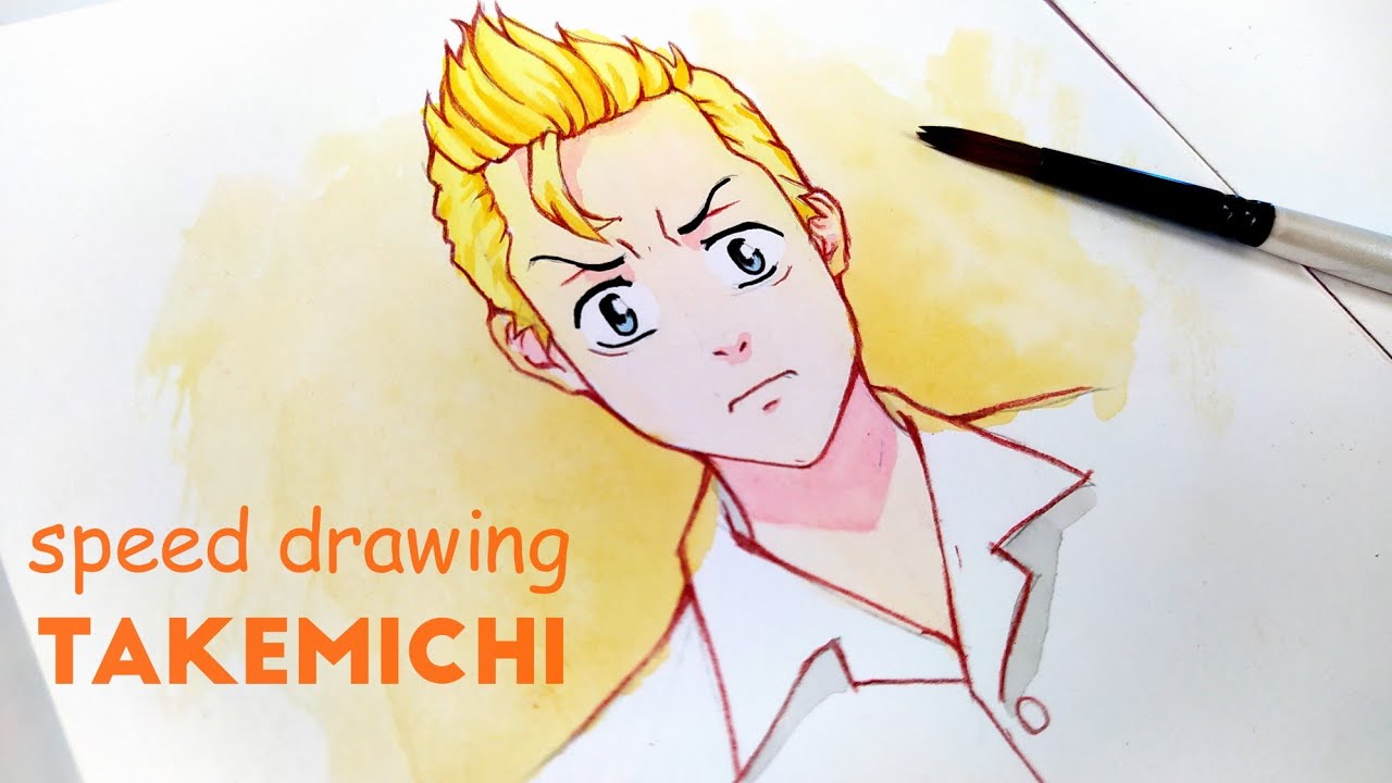 Drawing Takemichi Tokyo Revengers || Menggambar Anime - YouTube