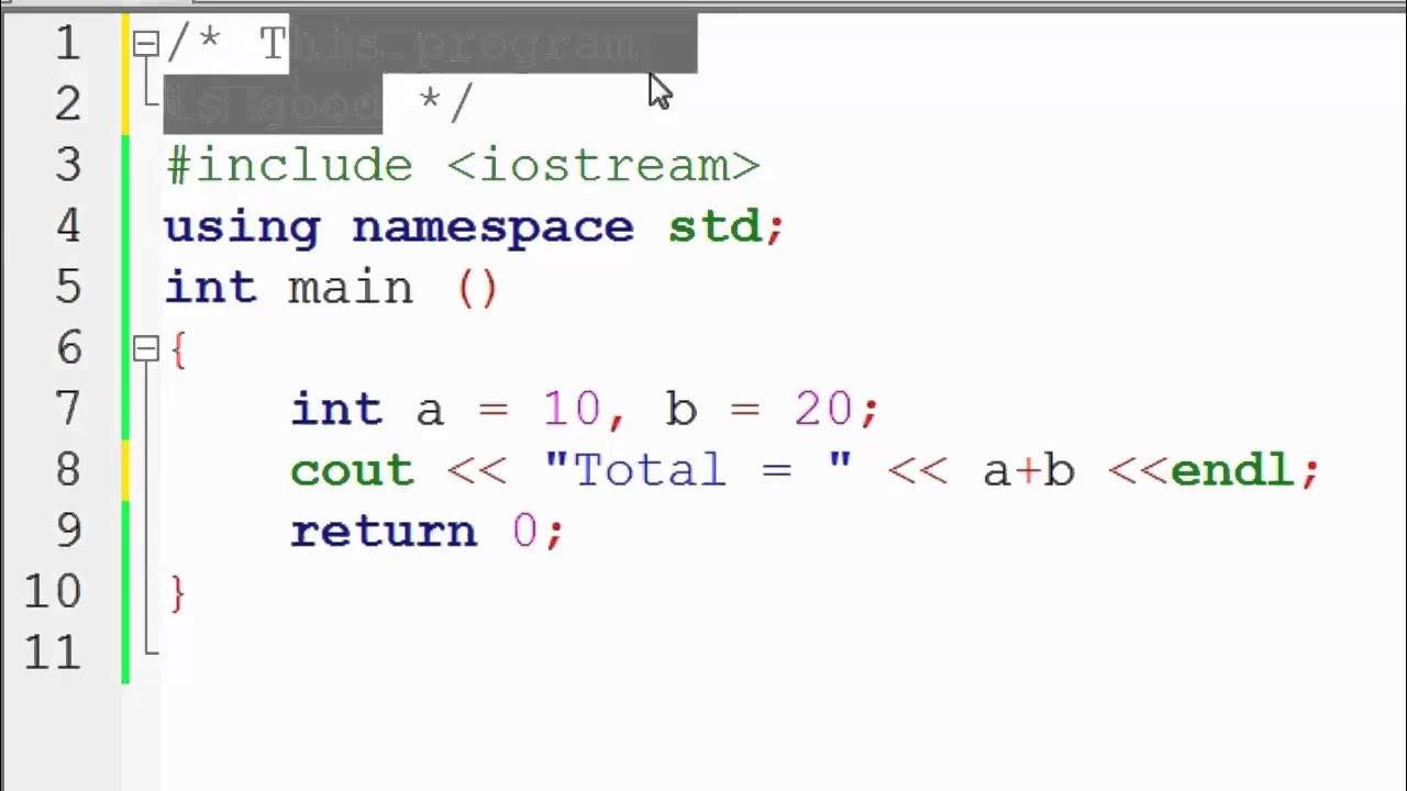 34. Comments in C++ (Hindi) - YouTube