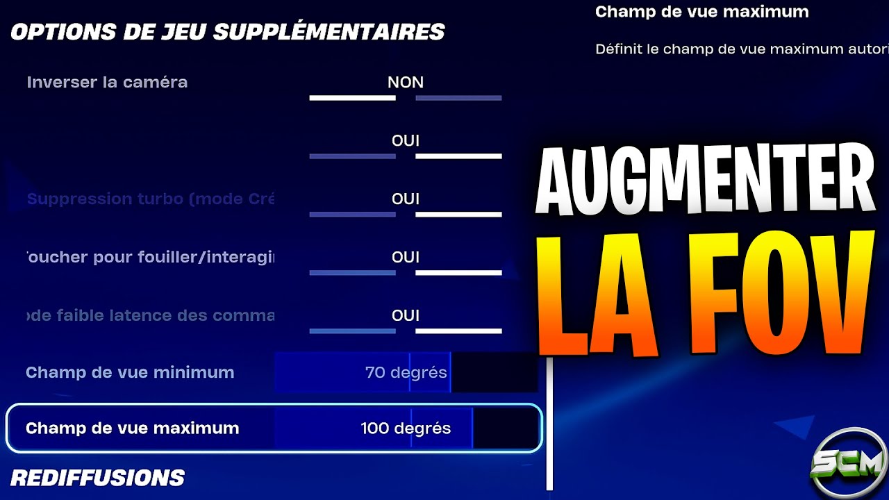 Comment Changer la FOV sur Fortnite, Tuto Guide Astuce pour Augmenter ...