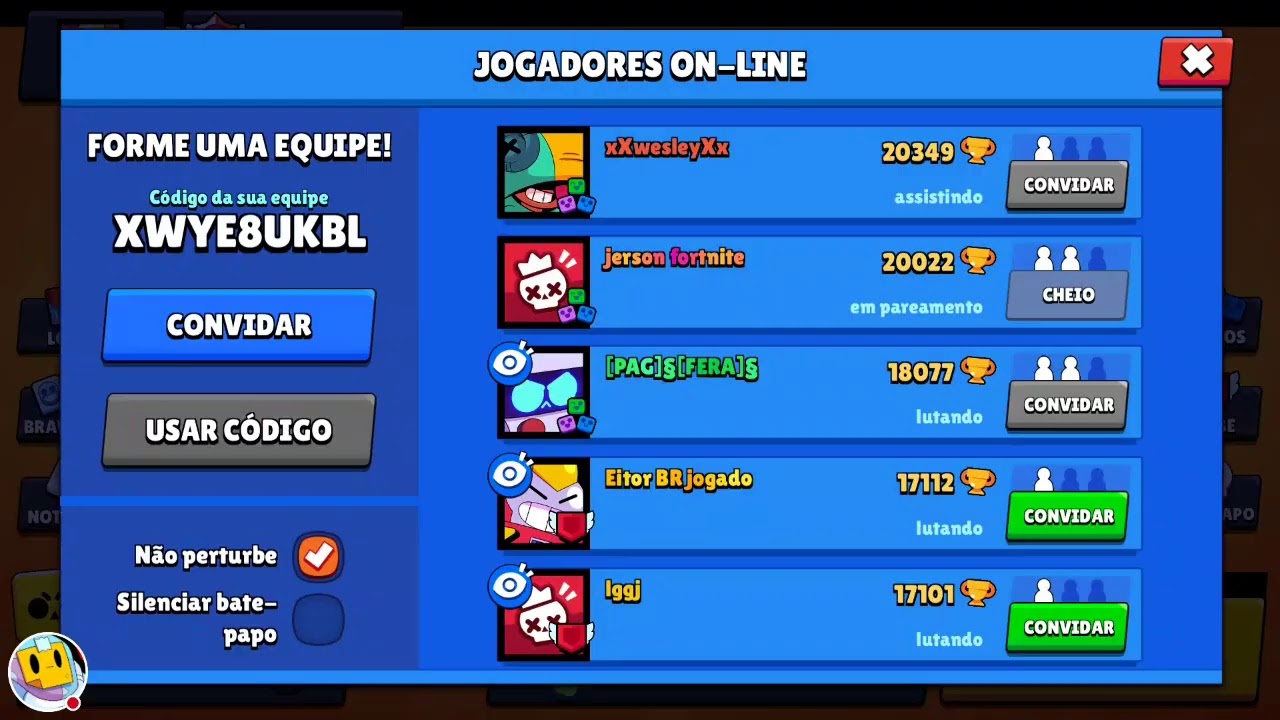 To De Volta VEM PRA Live BB - Brawl Stars Ao Vivo (Dcroft) - YouTube