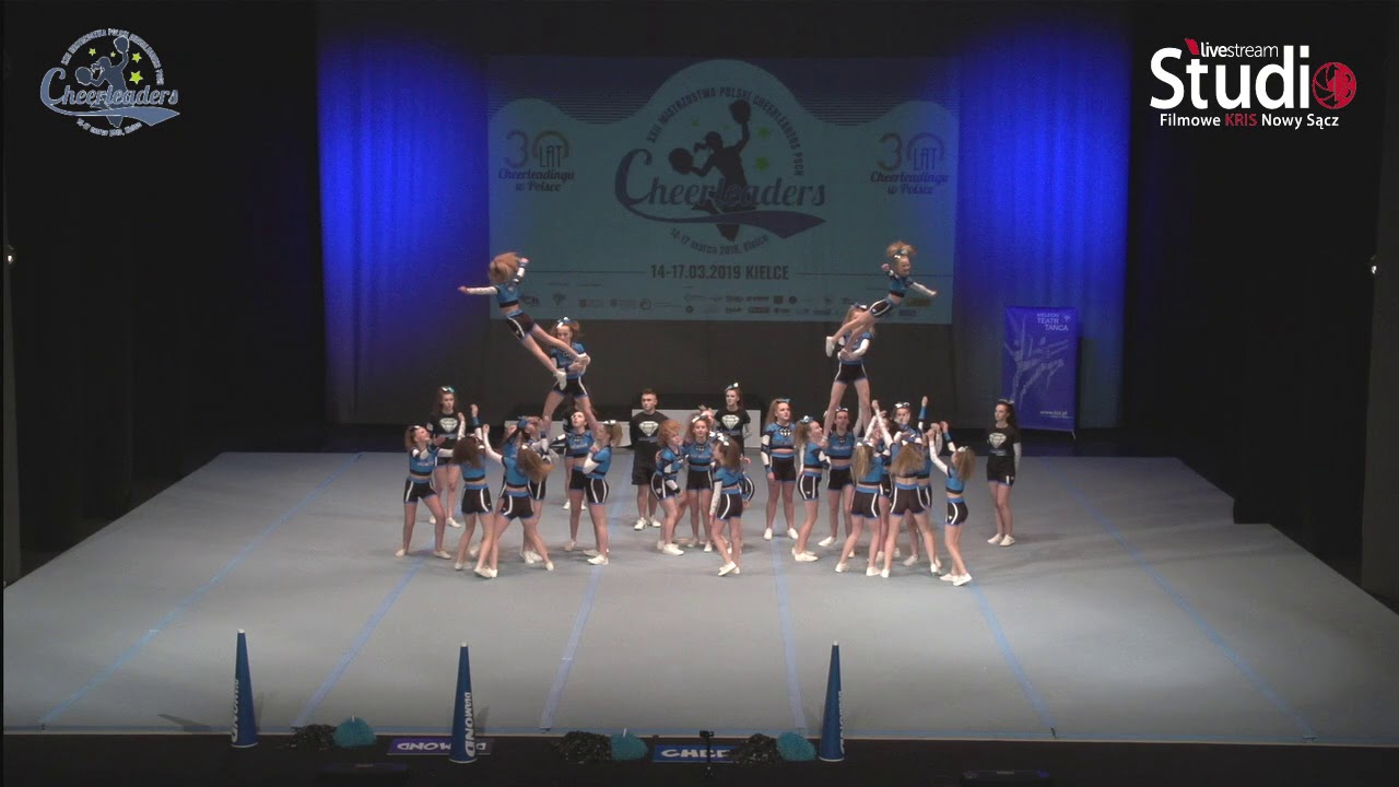 DIAMOND CHEER XXII Mistrzostwa Polski Cheerleaders PSCh Kielce 2019 ...