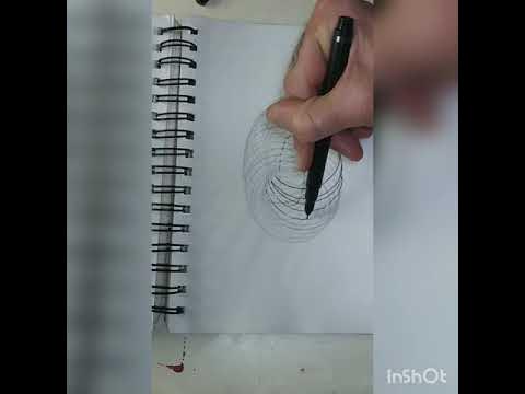 how to draw a torus 3D torus tutorial - YouTube