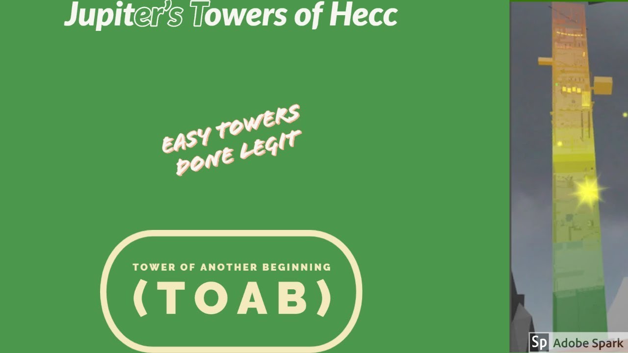 Jupiter’s Towers of Hecc Done Legit: Tower of Another Beginning - YouTube