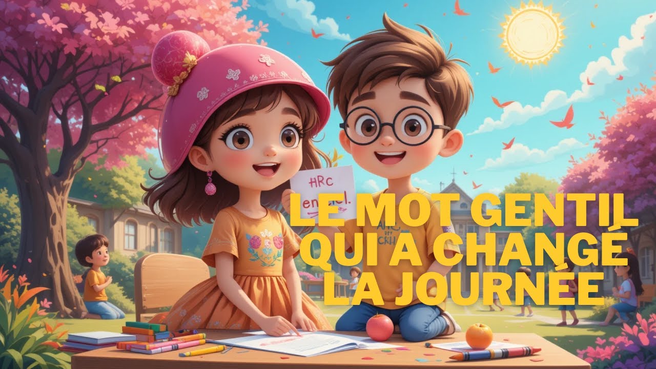 Le mot gentil qui a changé la journée-histoire pour enfant, conte ...