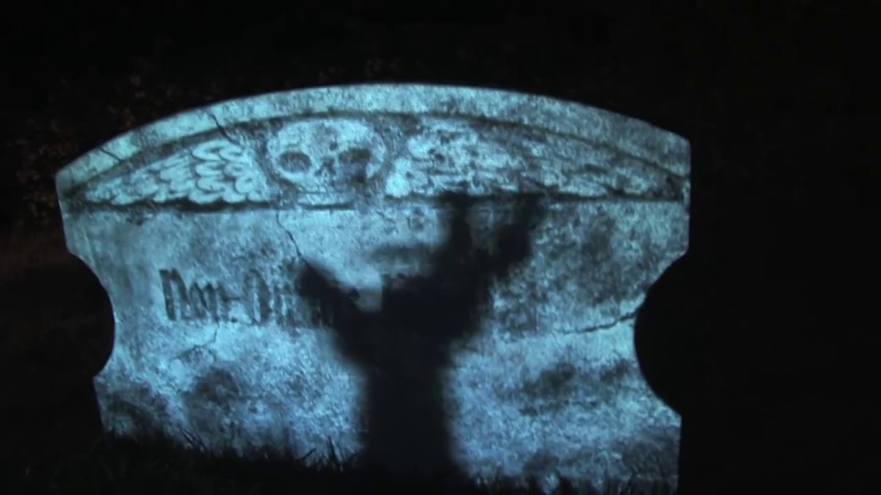 How To - Mr. Chicken's Haunted Tombstone - YouTube