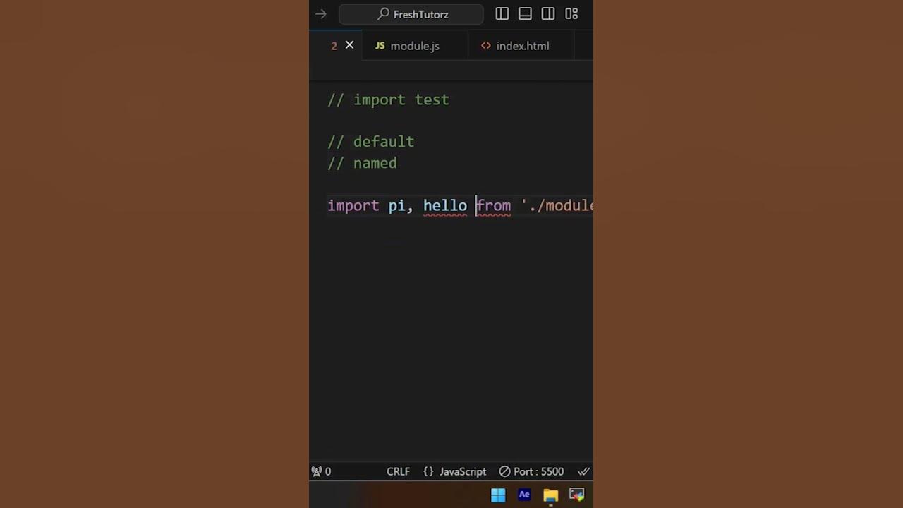 Javascript Modules In Es6 Explained Part 3 Modules Es6 Javascript Javascripttutorial Js