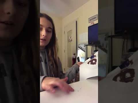 How to get sharpie off of your desk:) - YouTube