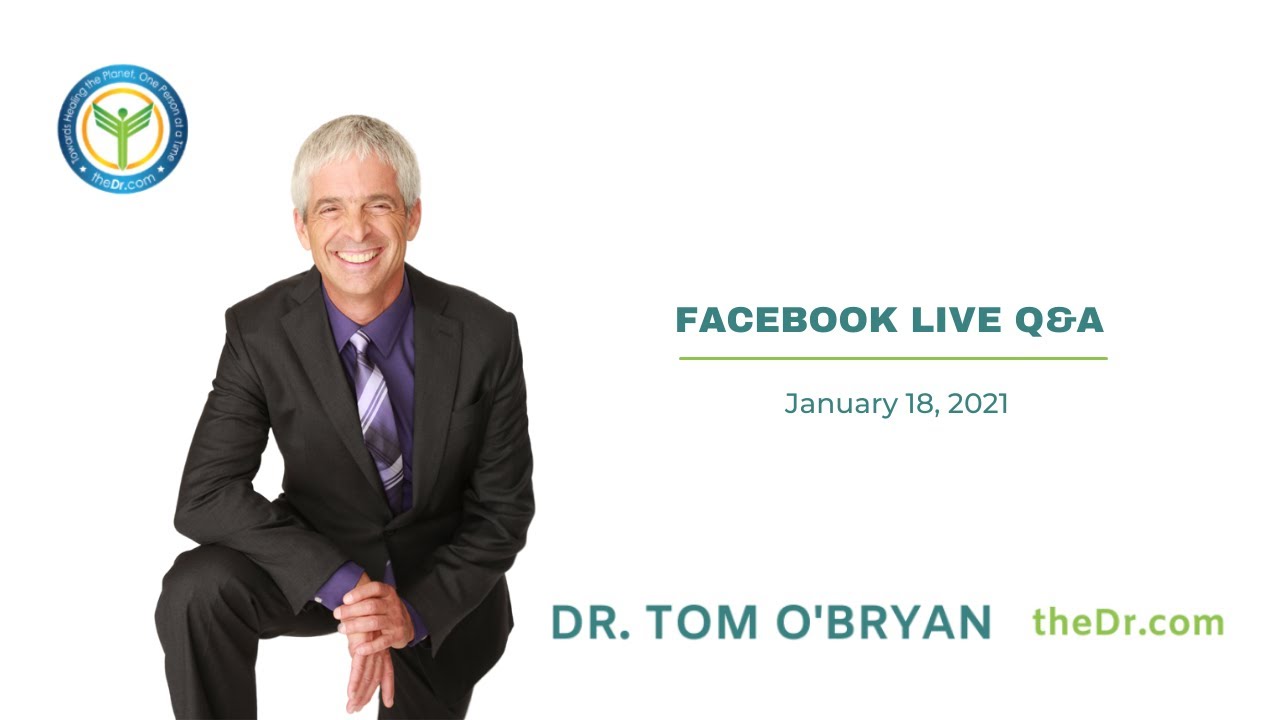 A Solo Live Q&A with Dr. Tom O'Bryan, Answering Your Burning Health ...