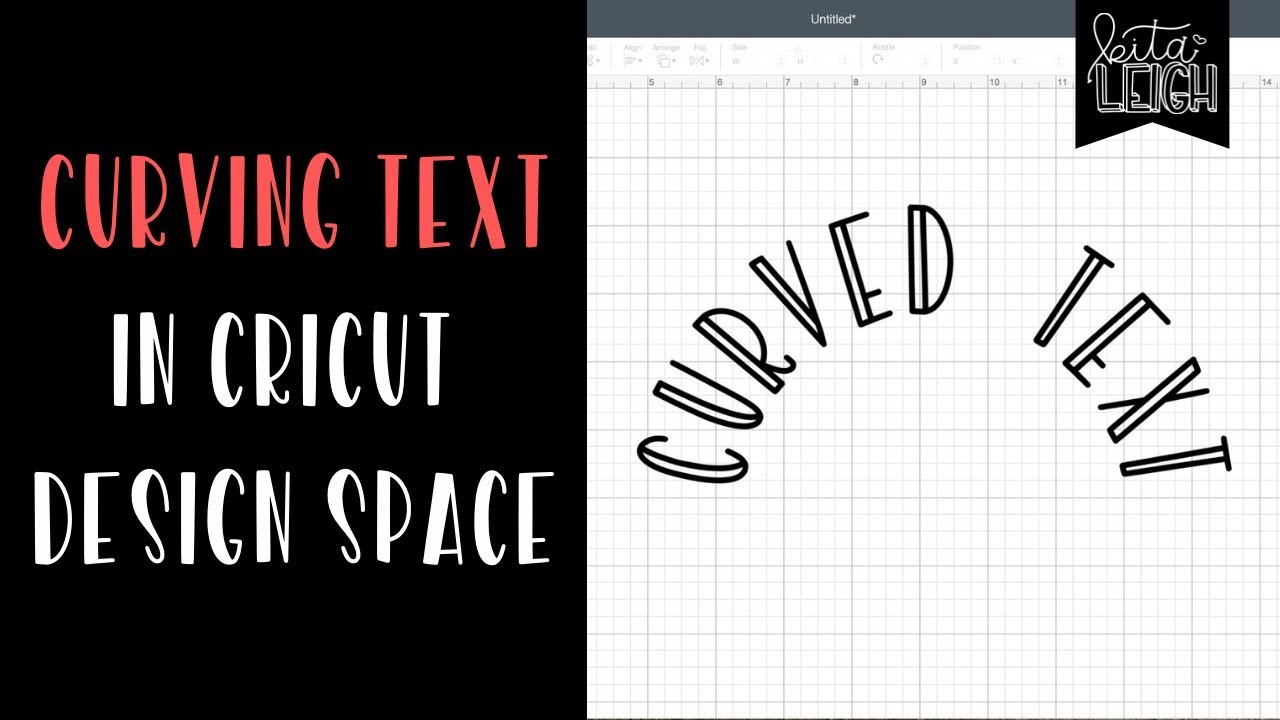 Curving Text In Cricut Design Space YouTube Curving Text In Cricut Design Space YouTube