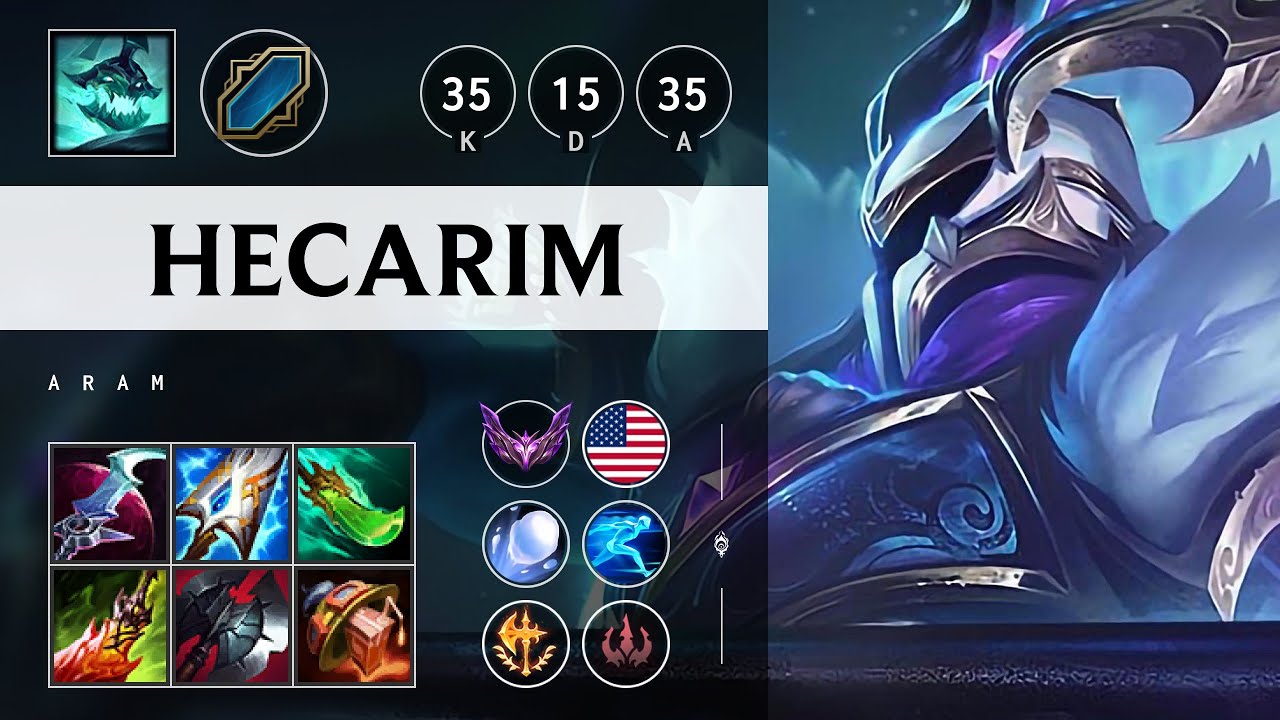 Hecarim ARAM - NA Master Patch 25.19 - YouTube