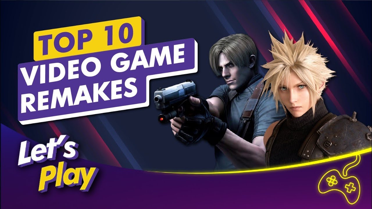 TOP 10 best video game remakes of all time - YouTube