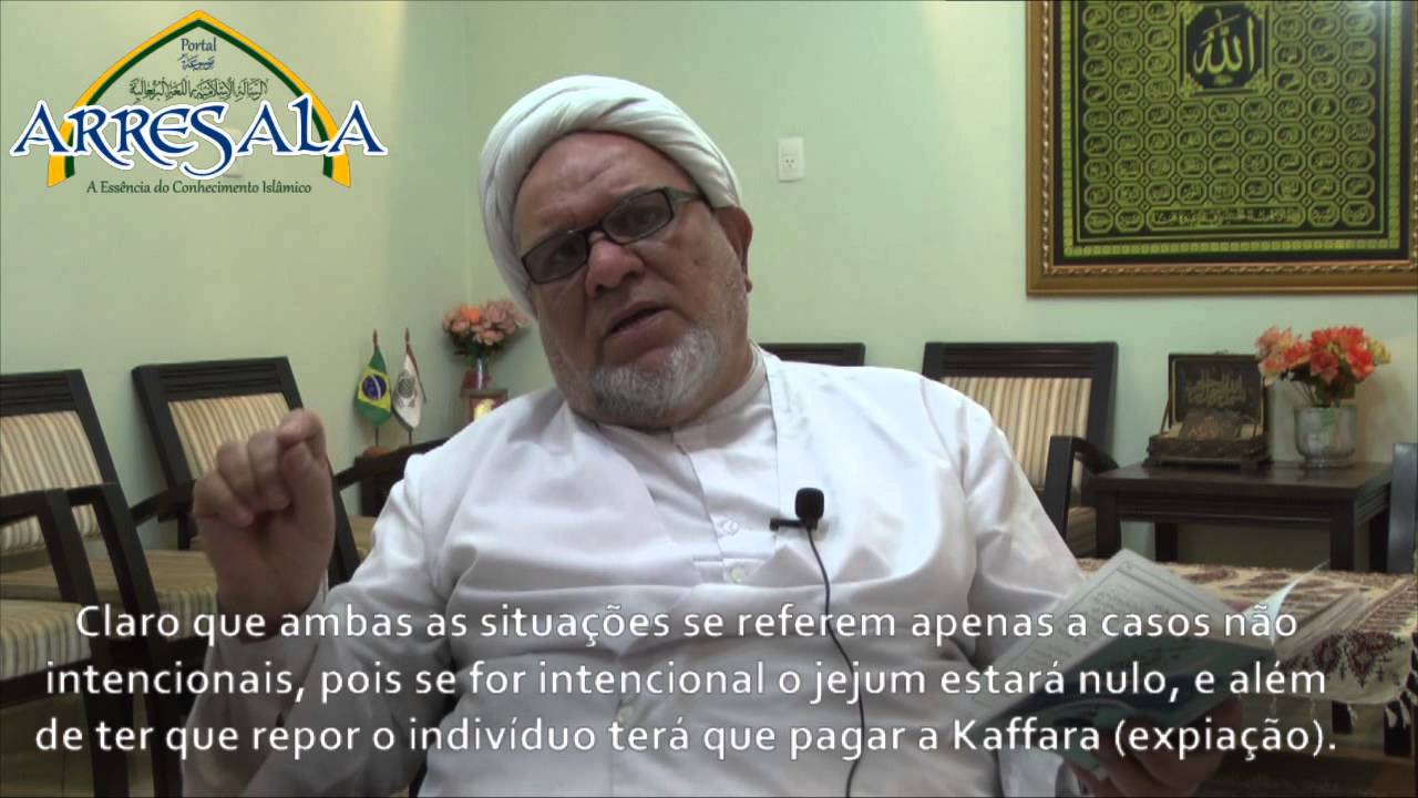 Aula 13: Particularidades do Jejum - Pt2 (Sheikh Taleb Hussein al-Khazraji) - YouTube