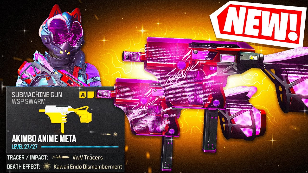 NEW ANIME MASTERCRAFT 😍 #1 "WSP SWARM" BUILD in MW3 UPDATE! (Best WSP ...