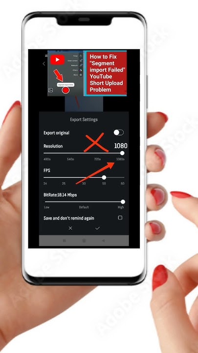 Segment import failed ki problem😱 solve 💯%#instagram #shorts #youtubeshorts #viralvideo # ...
