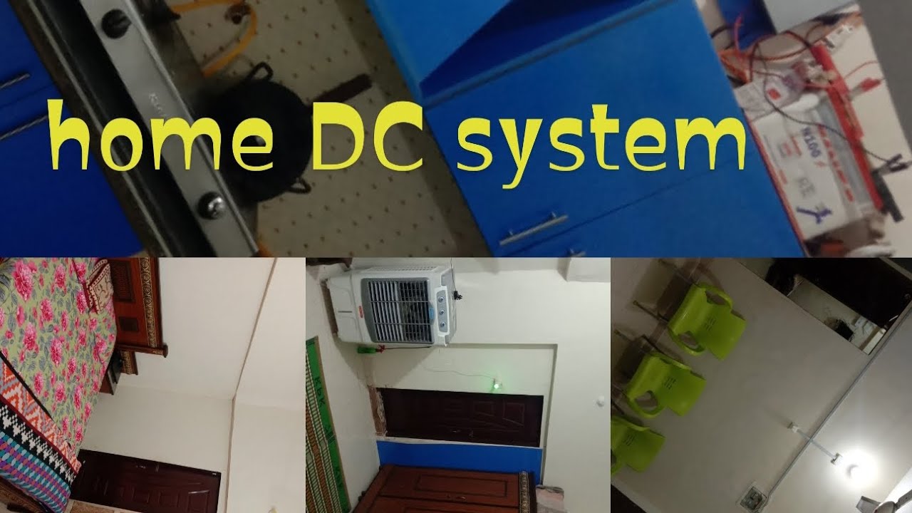 how to install DC system at home - YouTube