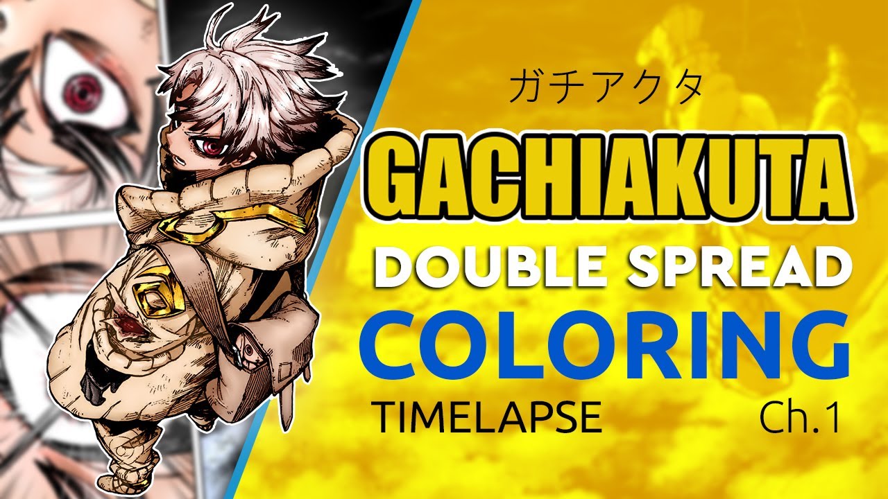 Gachiakuta Coloring Timelapse - YouTube