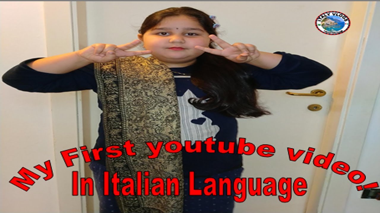 MY FIRST YOUTUBE ITALIAN LANGUAGE VIDEO😋 |Italian Introducing my ...