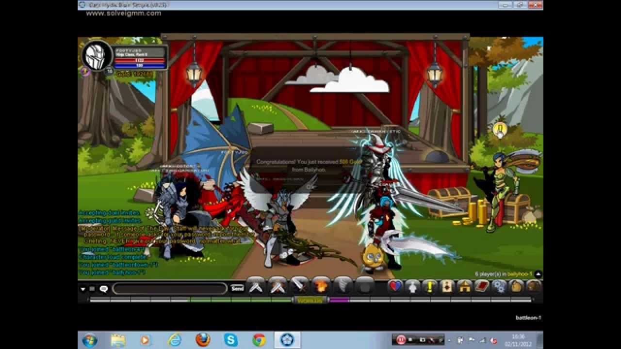 AQW Dark Mystic Blue v3.3 - YouTube