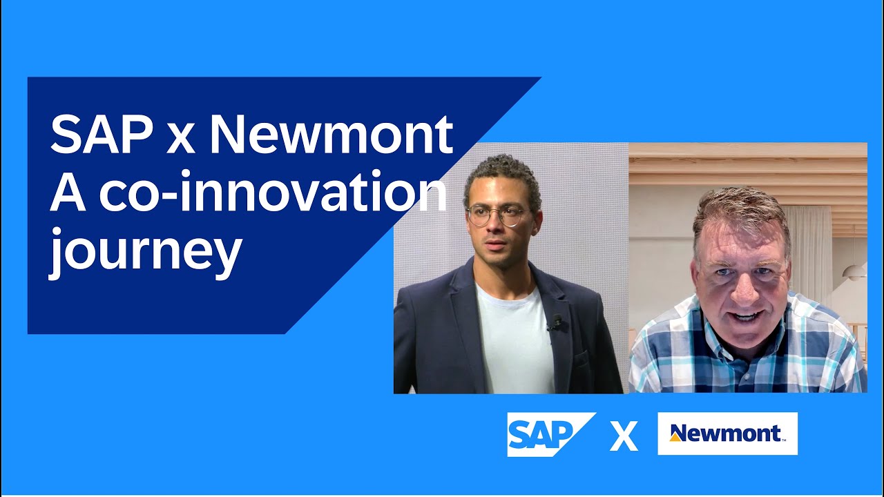 SAP x Newmont: A Co-Innovation Journey - YouTube