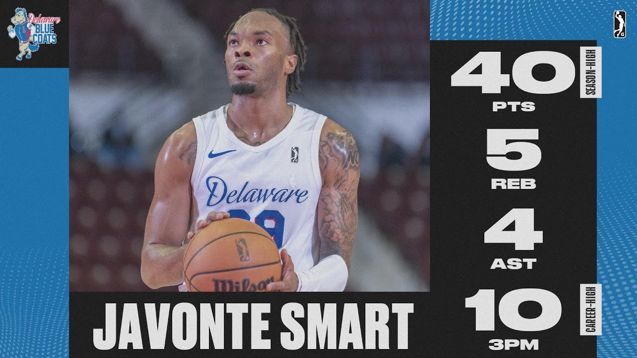 Javonte Smart Records Season-High 41 PTS & Career-High 10 3PM In Blue ...