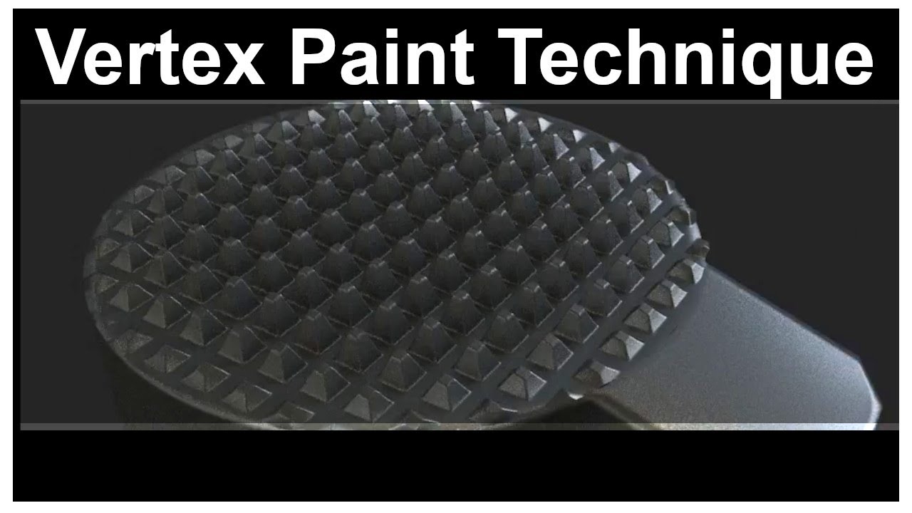 Important Technique 3DS Max -- Vertex Color Displacement - YouTube
