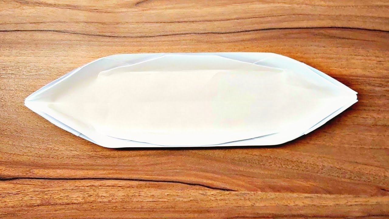 How to make a paper boat ║ Paano gumawa ng bangka na gawa sa papel ...