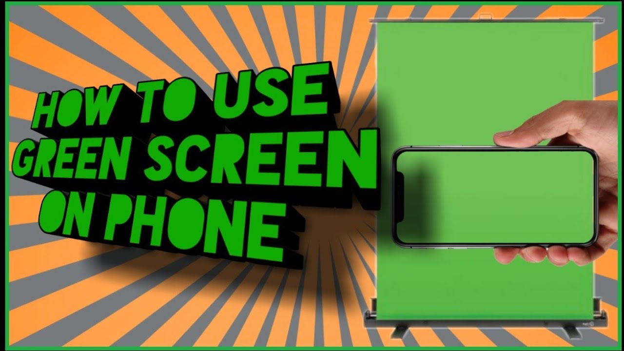 How to use green screen/chroma key on OBS with your phone - YouTube