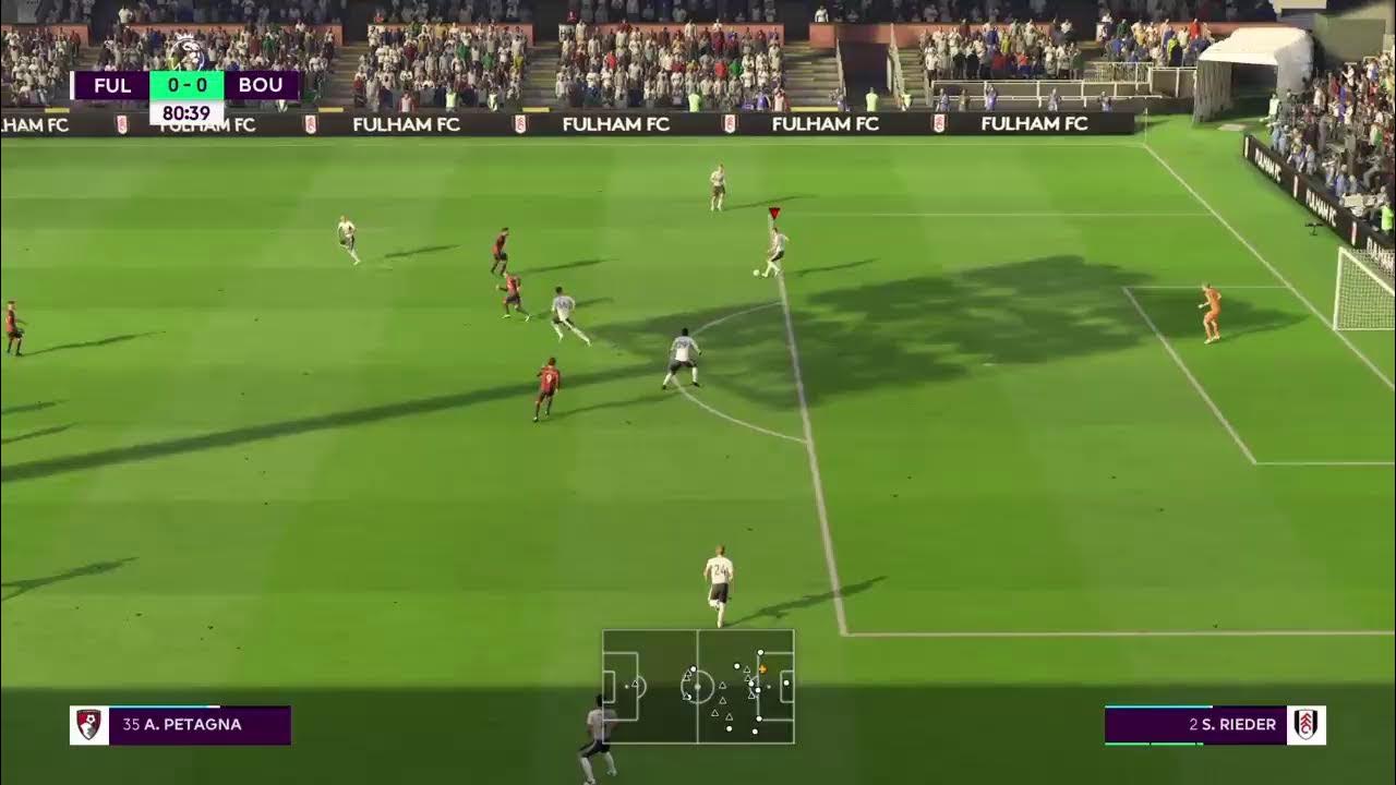 Fulham 2027-2028 S:4 EPL Match 18 VS Bournemouth (10-3-3) - YouTube