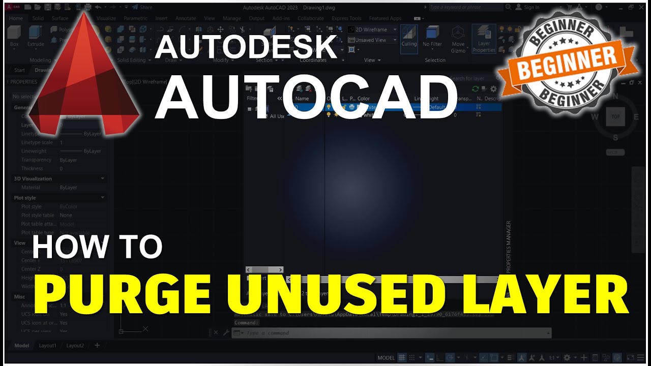 AutoCAD How To Purge Unused Layer Tutorial YouTube autocad-how-to-purge-unused-layer-tutorial-youtube