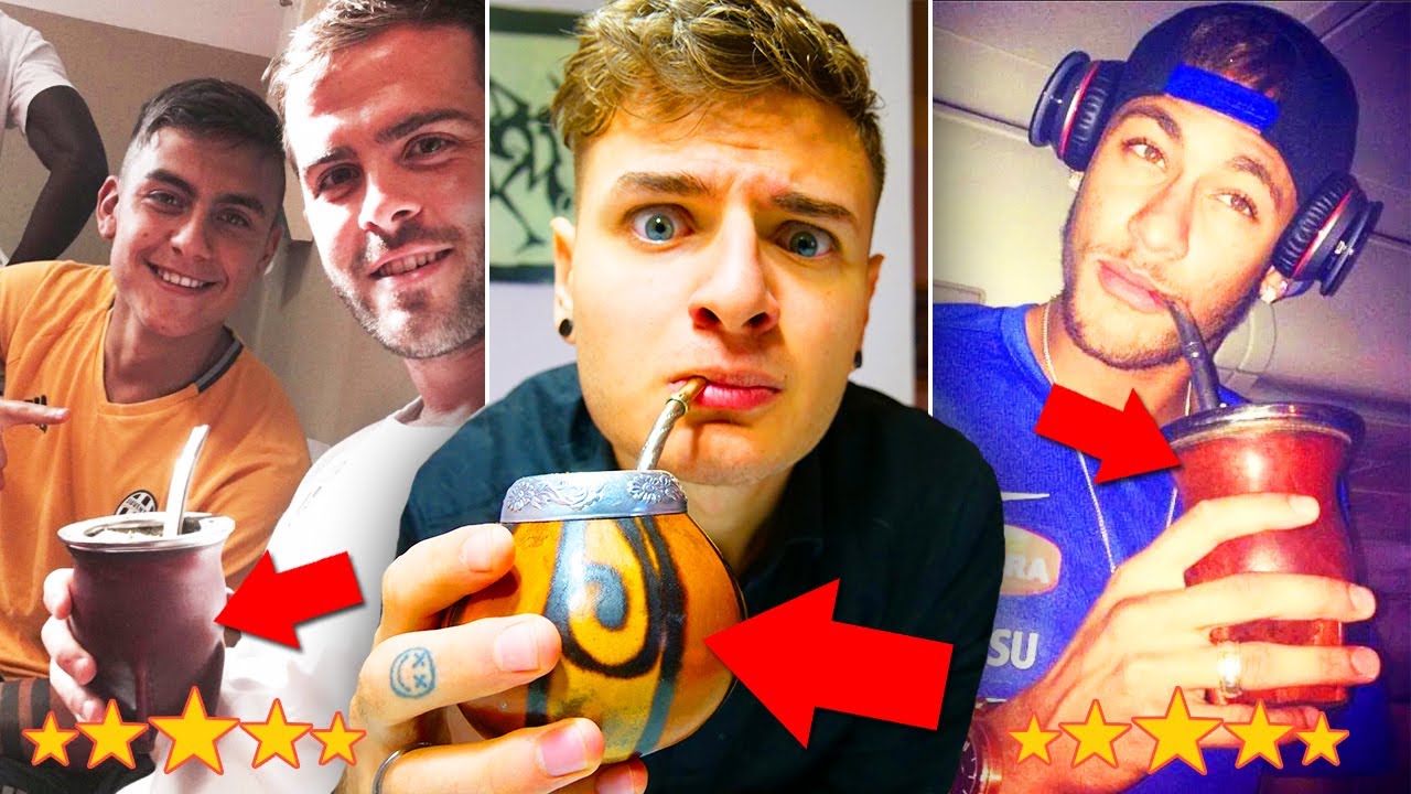 🍶PROVO per LA PRIMA VOLTA il MATE! (La Bevanda dei CALCIATORI) Messi ...