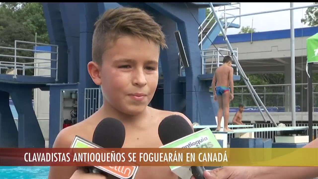 Siete niños clavadistas de Antioquia viajarán a Canadá [Noticias ...
