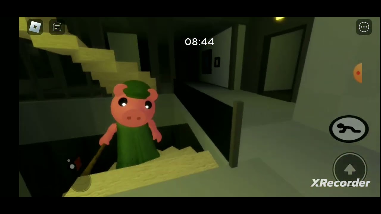 piggy escaping from gallery chapter 3 book 1 with music - YouTube