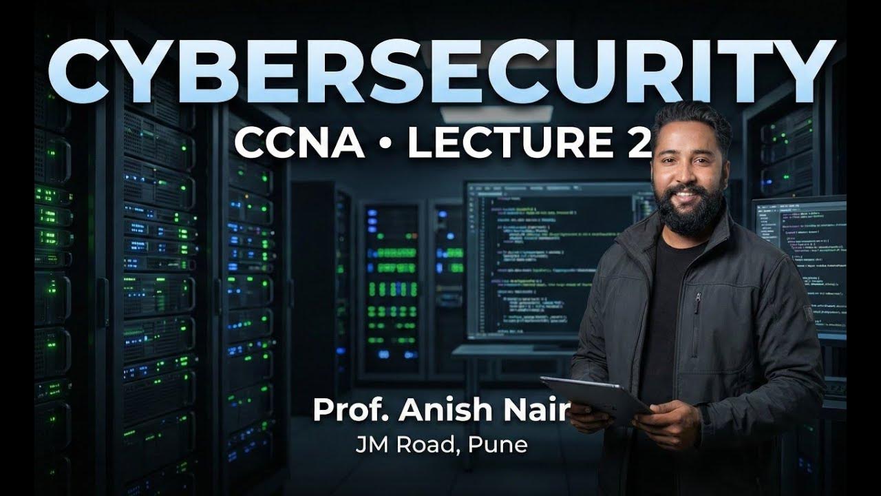 Cybersecurity: CCNA Lecture 2. - YouTube