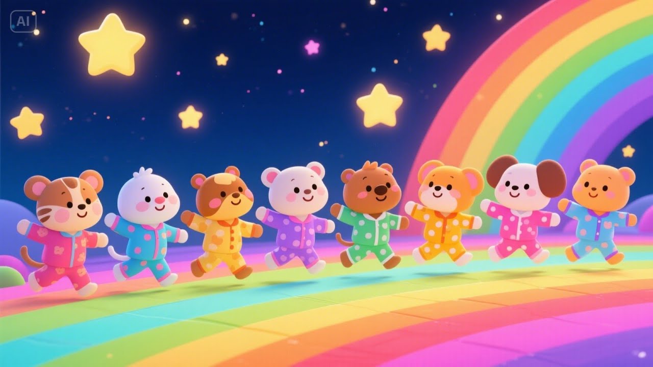 Magic Pajama Party | Bedtime Adventure Song for Kids | Cozy Night Rhyme ...