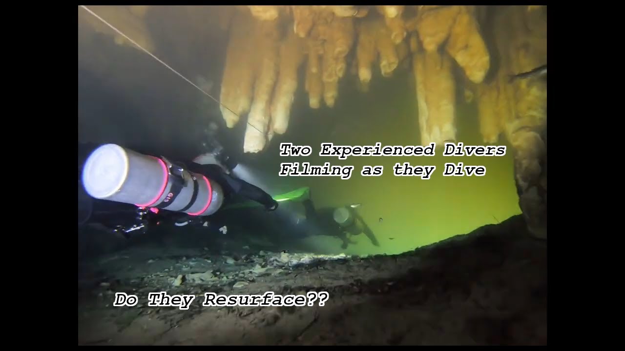Two German Divers Film Cenote Kalimba | Cave Diving Disaster ...
