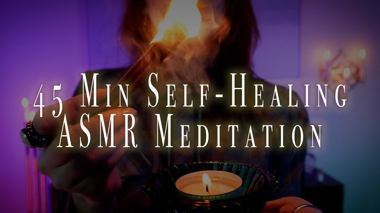 45 Min Self Healing ASMR Meditation + Scalar Energy Discovery | Aura ...