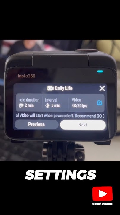 Film Like a PRO: Mastering Insta360 GO 3S Interval Recording - YouTube