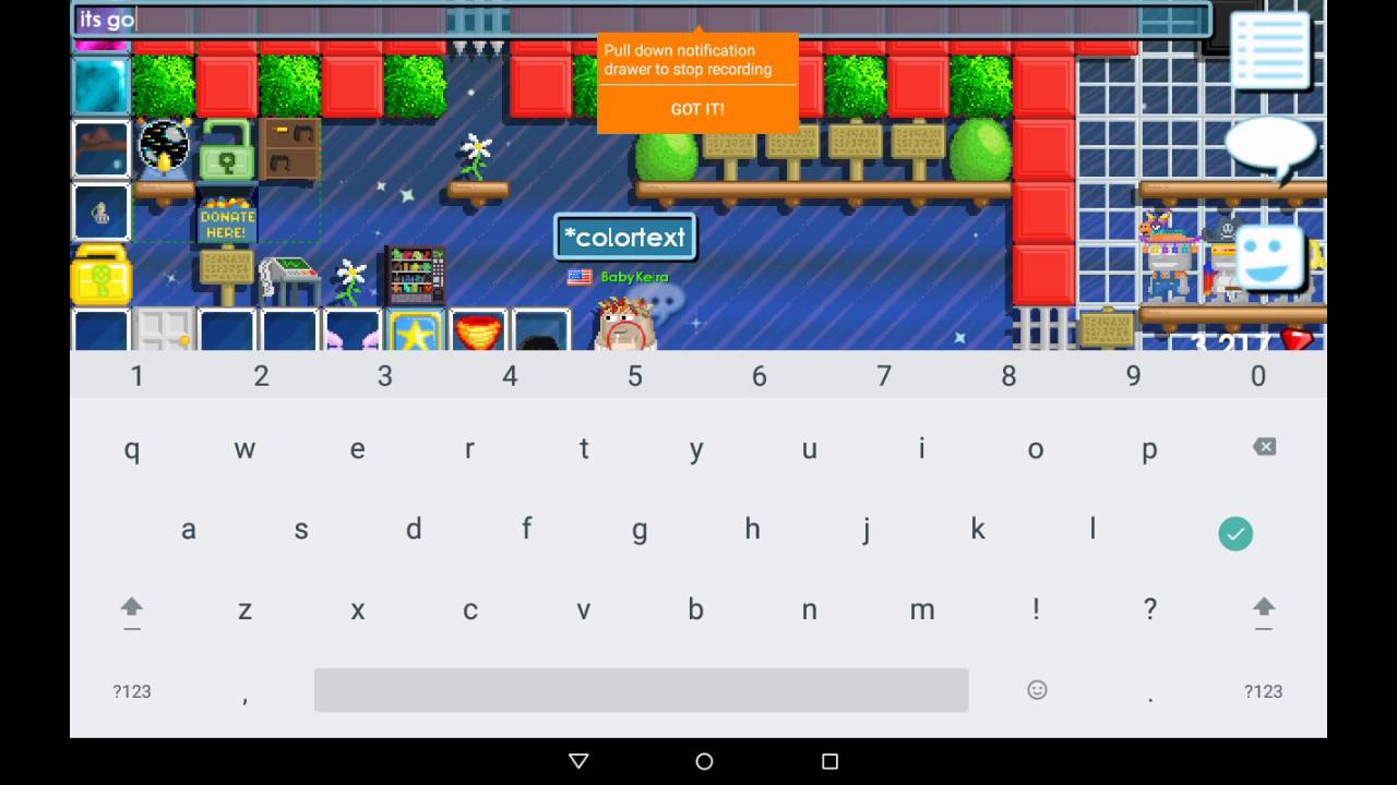How to change the text for growtopia - YouTube