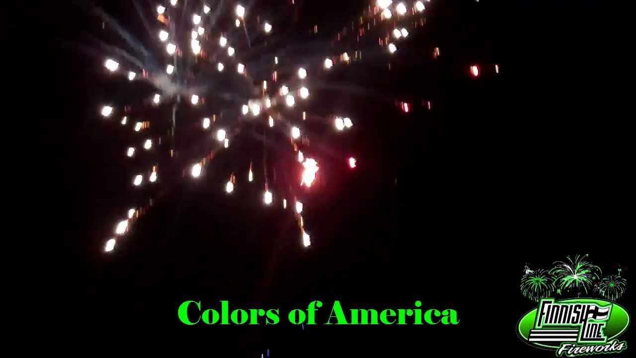 Colors of America - Showtime by FOA Finnish Line Fireworks in South ...